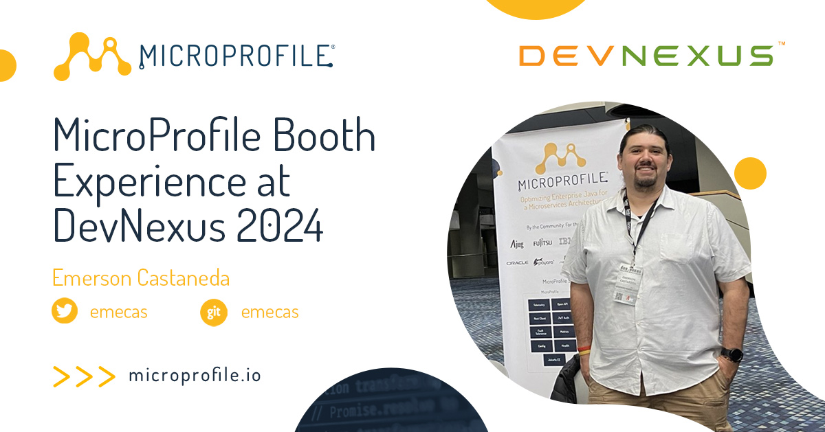 MicroProfile Booth Experience at DevNexus 2024 - MicroProfile